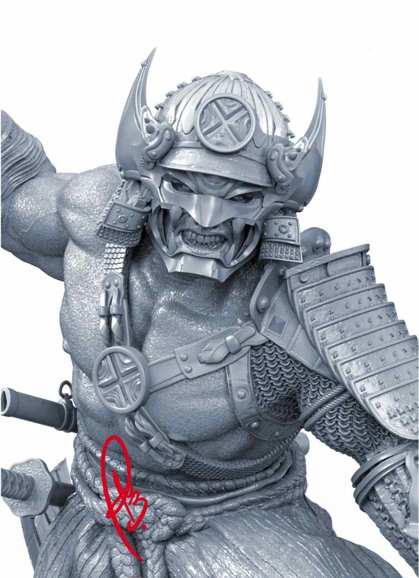 Wolverine Samurai Ronin Diorama Statue – STL Files for 3D Print – 3D ...