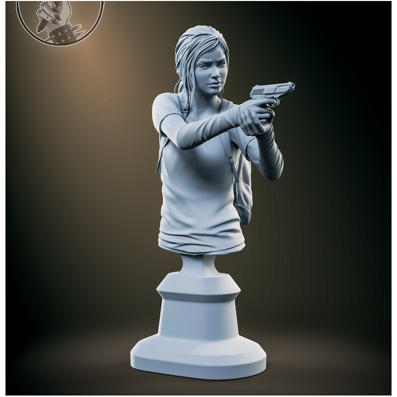 Joel and Ellie The Last of Us Diorama – STL 3D print files – 3D Kiee Shop