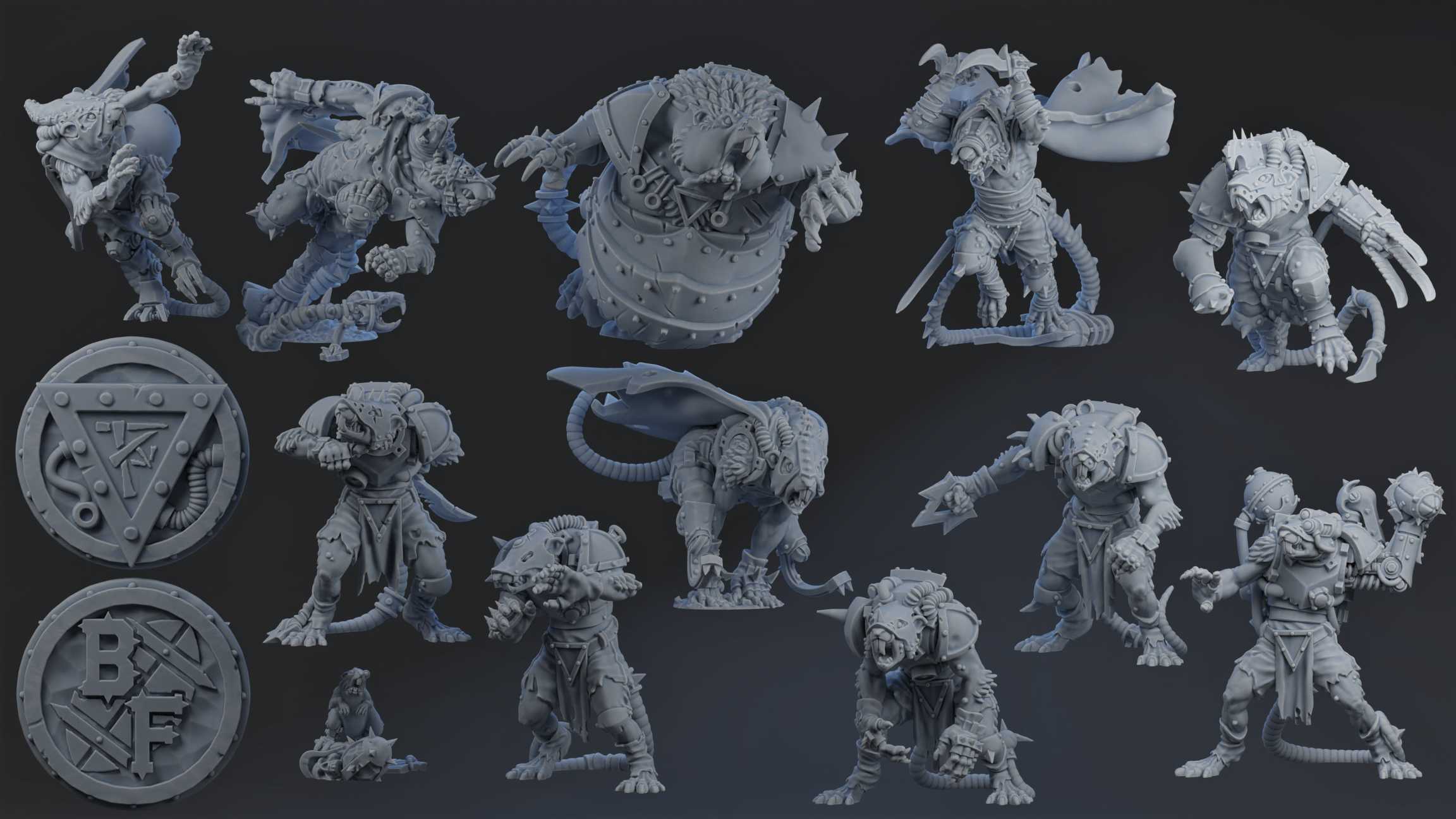 March 2023 Brutefun Miniatures – 3D Kiee Shop