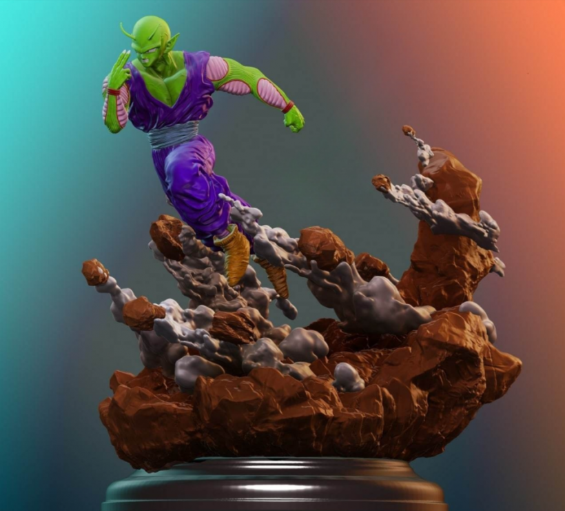 Piccolo Dragon ball 3D Printing stl files – 3D Kiee Shop