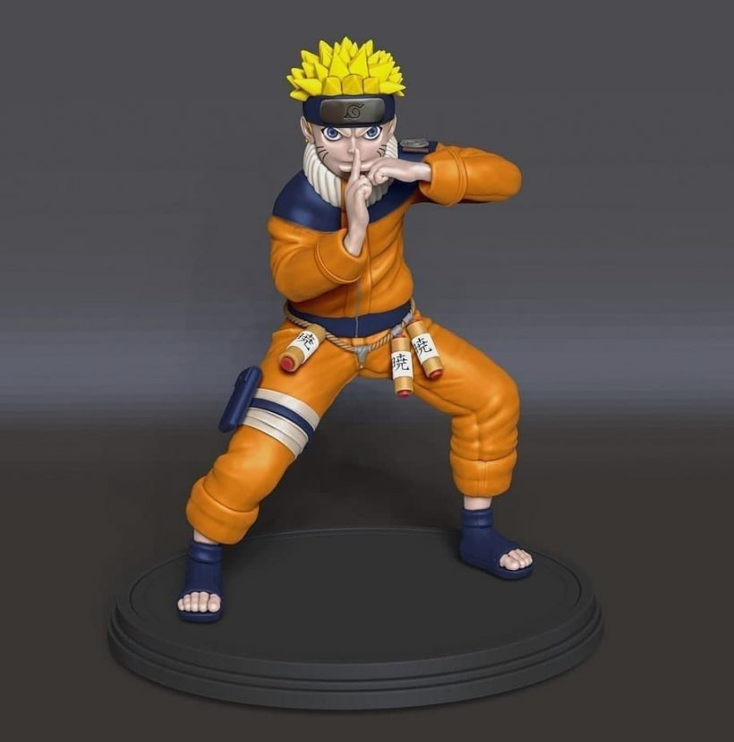 Naruto Uzumaki stl files for 3d printing – 3D Kiee Shop