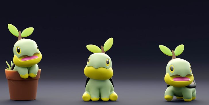 Pokemon pack 2 3d printing stl files – 3D Kiee Shop