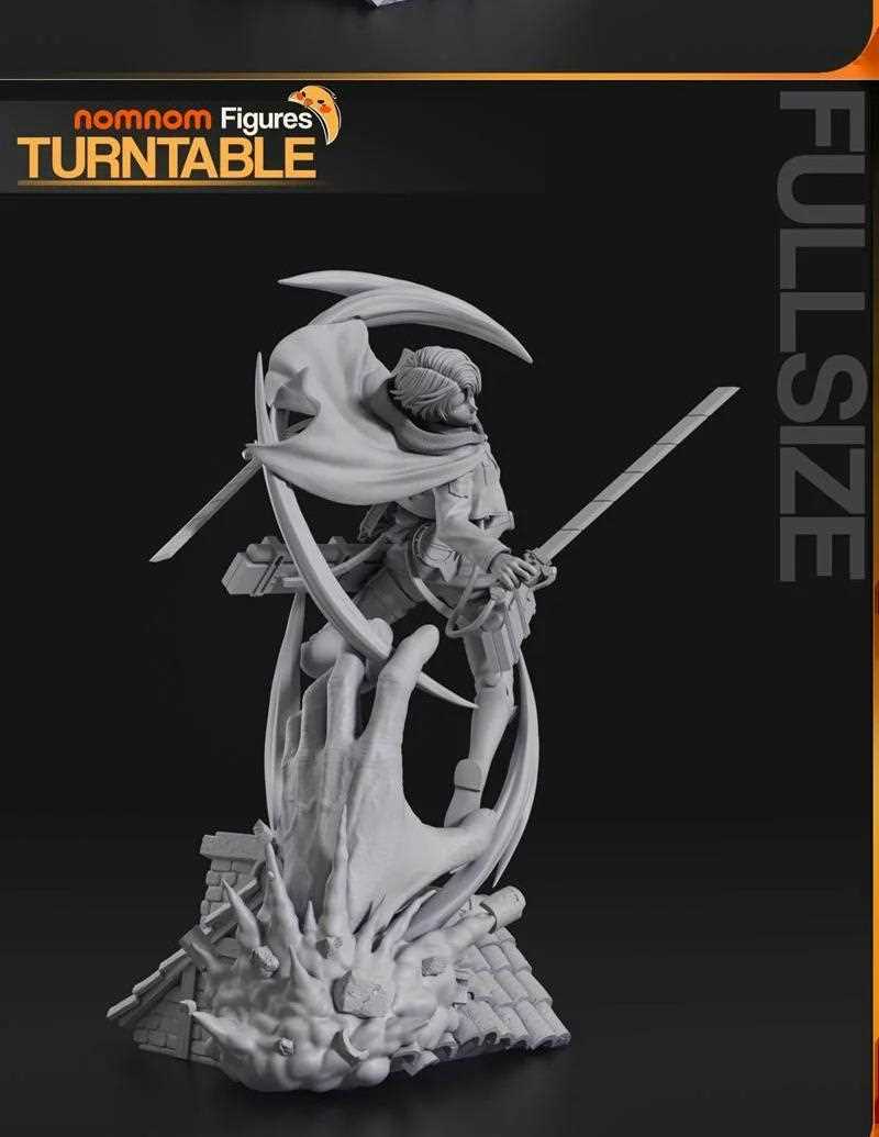 Levi from Attack on Titan – STL Files for 3D Print – 3D Kiee Shop
