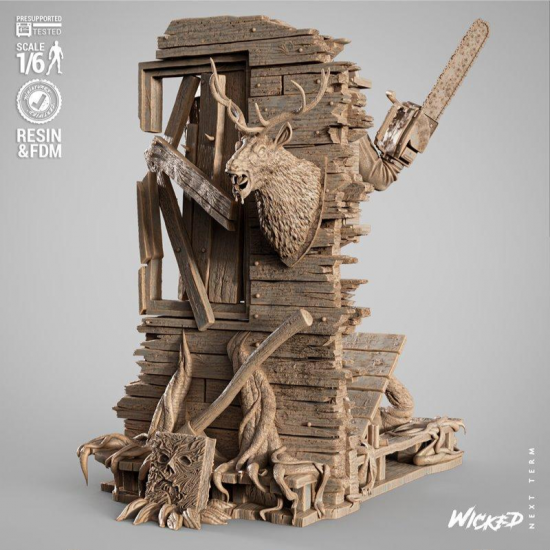 Ash Evil Dead – STL 3D print files – 3D Kiee Shop
